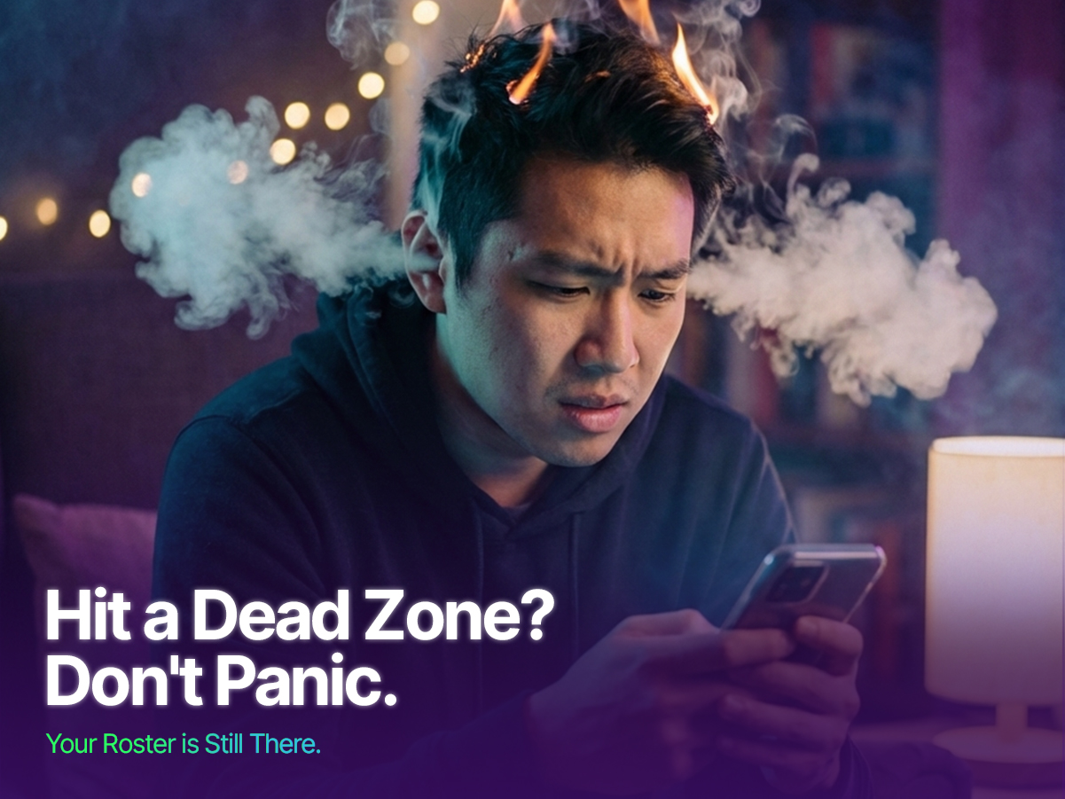 DSC Resources | Hit a Dead Zone? Don’t Panic. Your Roster Is Still There.